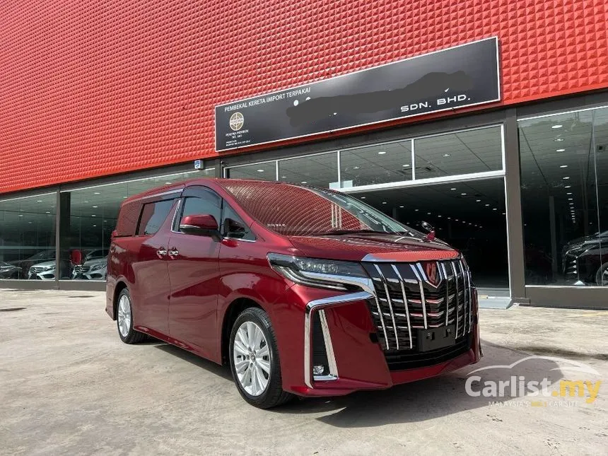Recon [READY STOCK] 2020 TOYOTA ALPHARD 2.5 S / 8 SEATER / RARE RED ...