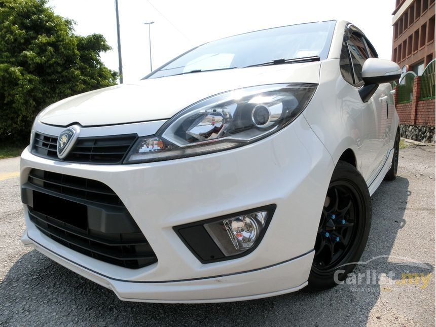 Used 2016 Proton Iriz 1.3 Standard Hatchback LIMITED WHITE & BLACK TOP ...