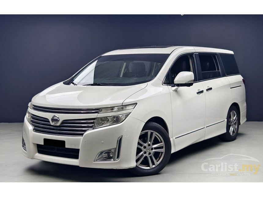Used 2012 Nissan Elgrand 3.5 High-Way Star MPV Push Start 2 Power Door ...