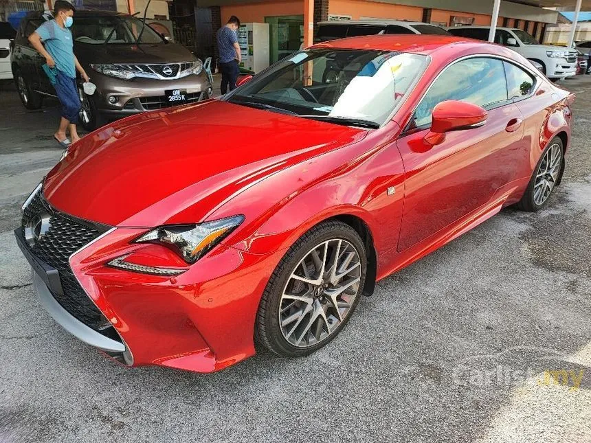 Lexus RC200t 2016 F Sport 2.0 in Sarawak Automatic Coupe Red for RM ...