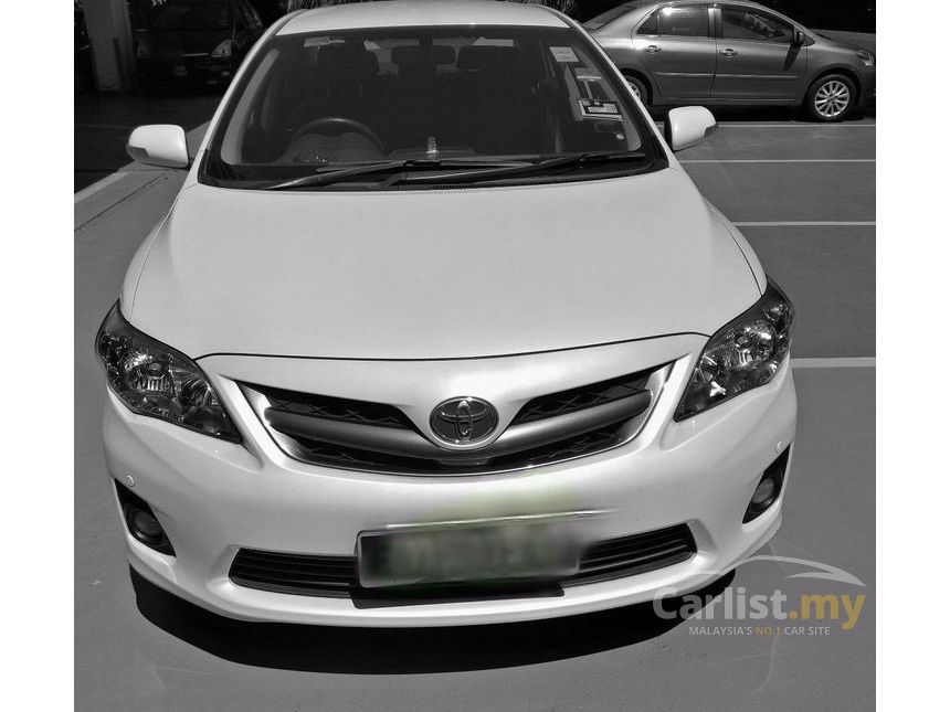 Toyota Corolla Altis 2013 V 2.0 in Kuala Lumpur Automatic Sedan White ...