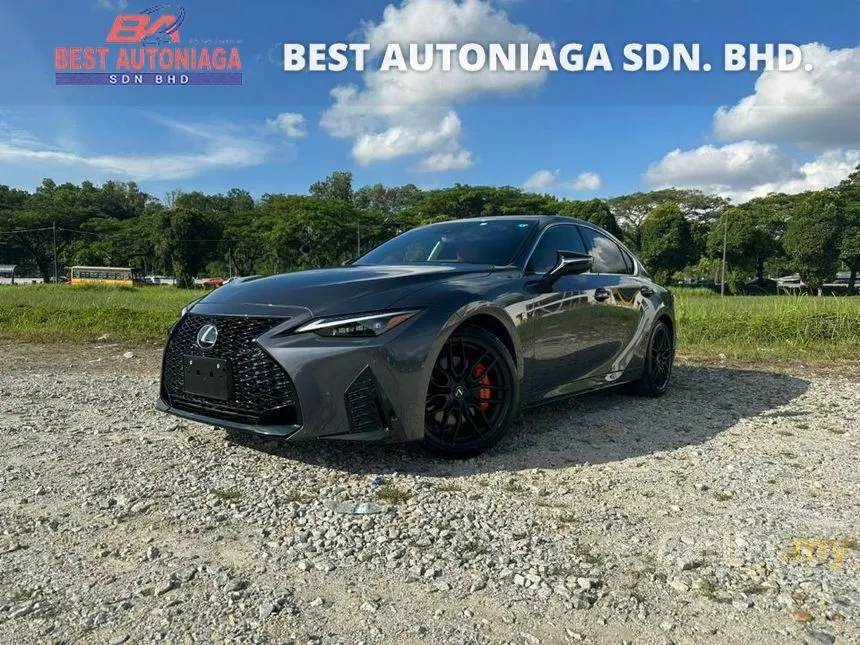 Recon (GREY) MODE BLACK RED LEATHER SEAT, 2021 Lexus IS300 2.0 F Sport ...