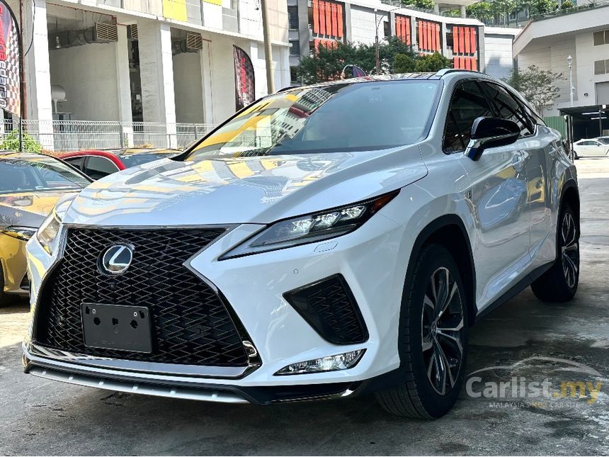 Recon 2020 Lexus RX300 2.0 F-Sport SUV Sunroof, Black/White 2 Tone ...