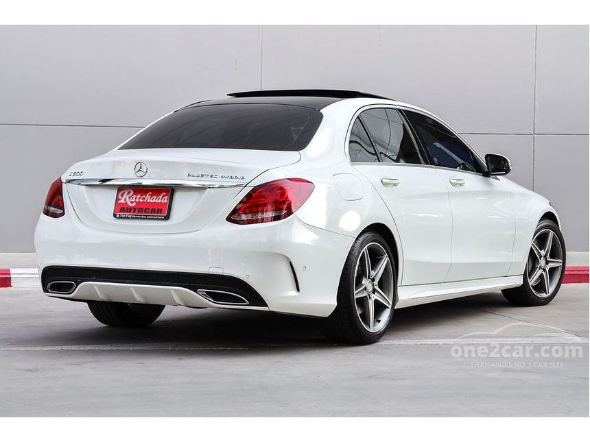 2016 Mercedes-Benz C300 2.1 W205 (ปี 14-19) Blue TEC HYBRID AMG Dynamic ...