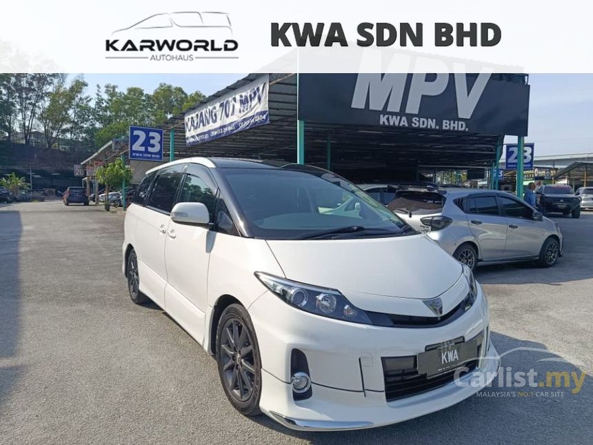 Used 2007 Toyota Estima 2.4 Aeras S MPV SUNROOF LEATHER SEAT 2POWER ...