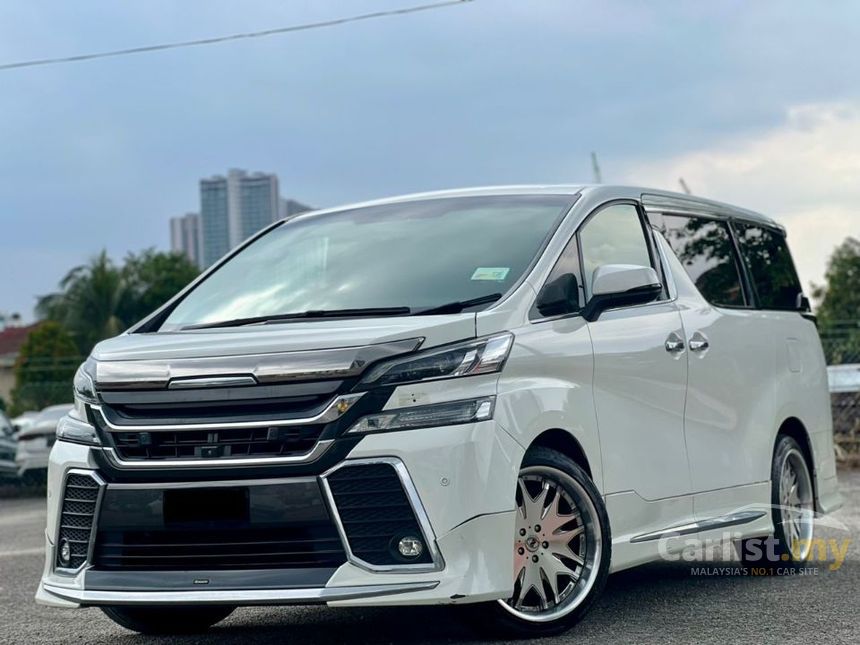 Used 2015 Toyota Vellfire 2.5 ZG MPV MODELLISTA BODYKIT / 360 CAMERA ...
