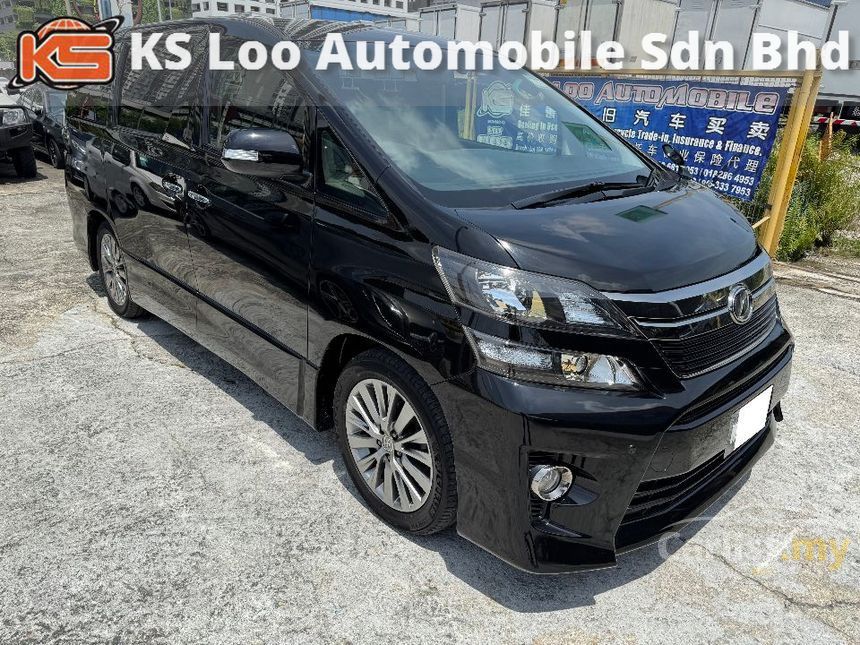 Used Toyota Vellfire 2.4 Z GOLDEN EYE (A) 7 SEMI LEATHER SEAT - POWER ...
