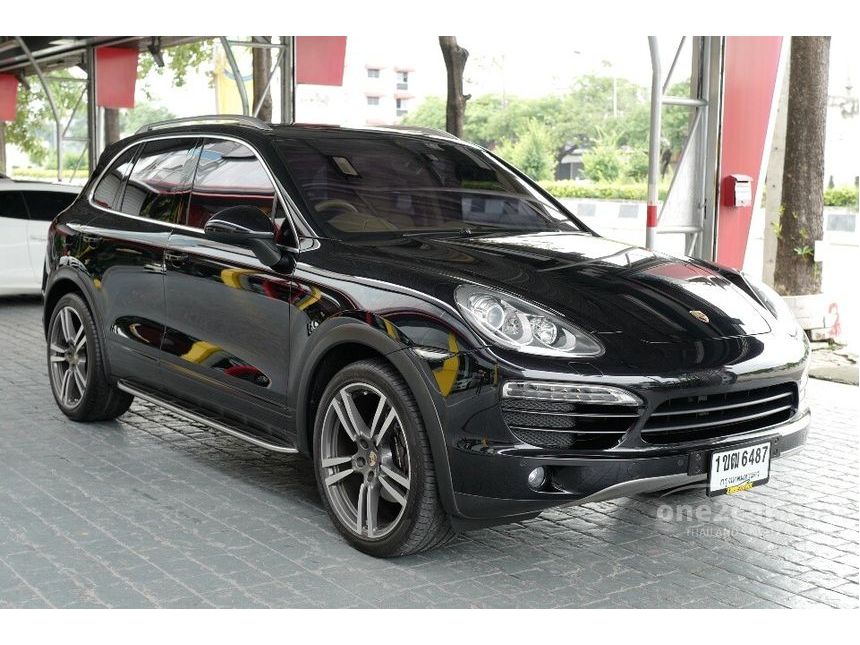 Porsche Cayenne 2012 (ปี 10-16) VR6 3.6 เกียร์อัตโนมัติ สีดำ | One2car ...