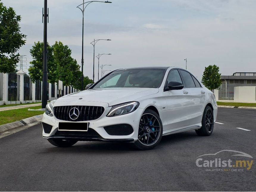 Used 2017 Mercedes Benz C350e AMG LINE 2.0 (A) Panaromic Red Interior ...