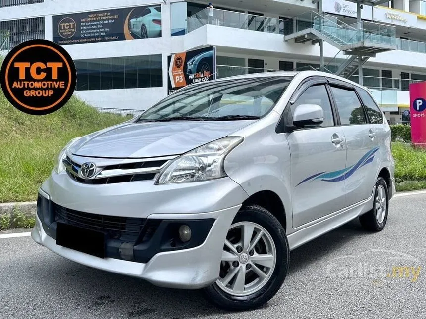 Used TOYOTA AVANZA 1.5 G-SPEC (a) 7 SEATER, MULTI FUNCTION STEERING ...