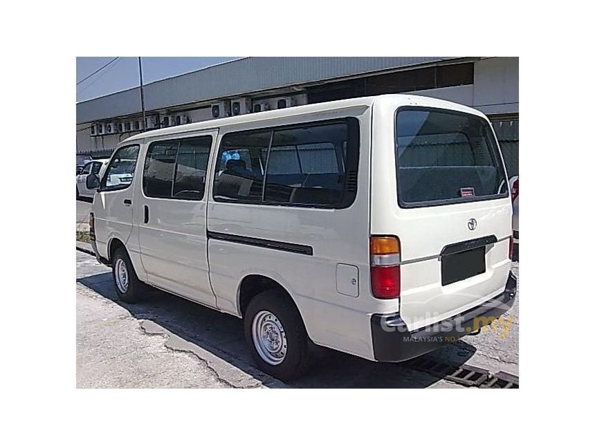 Terpakai TOYOTA HIACE 2.0 (M) FULL 14 SEAT WINDOW VAN FULL AIRCOND ...