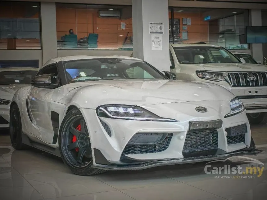 Recon 2020 Toyota Supra 3.0 GR Coupe MK5 (A) BRIDE LOW MAX BUCKET SEAT / ECUTECH ECU 19 TE37 ...