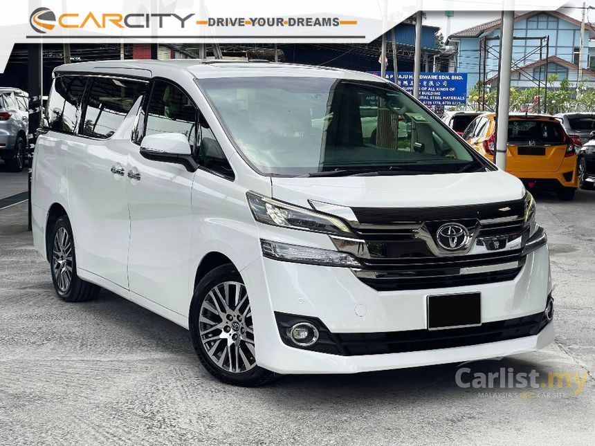 Used 2017 Toyota Vellfire 2.5 ZG PILOT LEATHER SEATS /SUNROF/POWER BOT ...