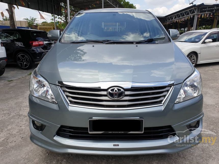 Used 2013 Toyota Innova 2.0 G MPV ~LEATHER SEAT REVERSE CAMERA REAR TV ...