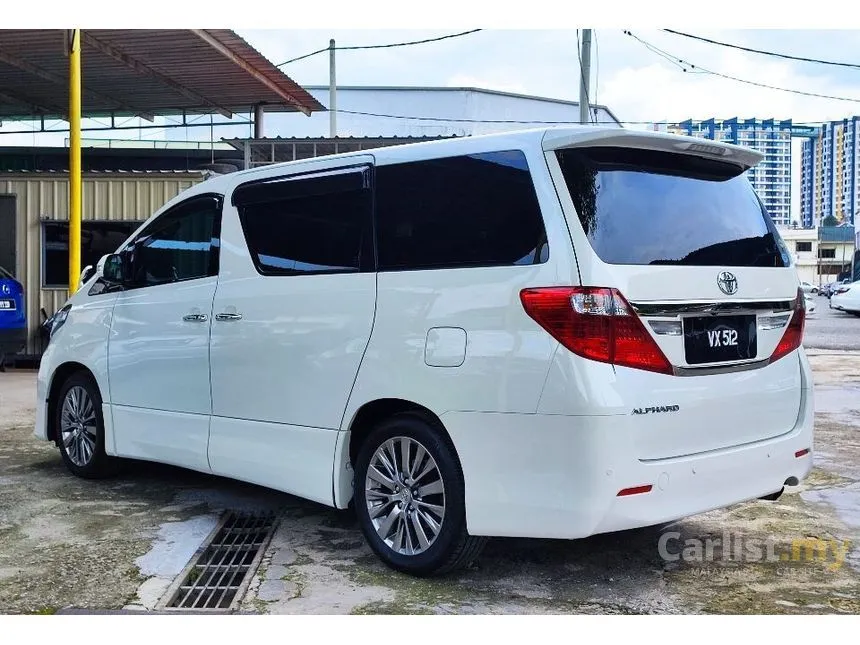Used 2012 Toyota Alphard 2.4 Type Gold facelift MPV home theater sound ...