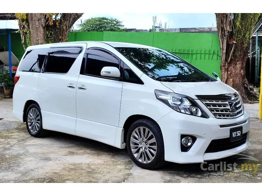 Used 2012 Toyota Alphard 2.4 Type Gold facelift MPV home theater sound ...
