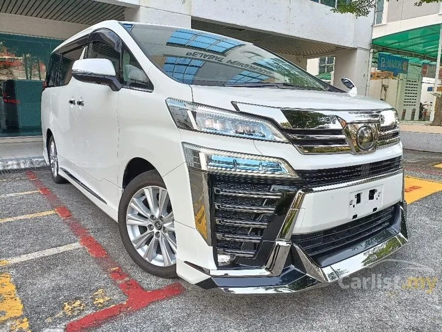 Recon 2019 Toyota Vellfire 2.5 Z Edition (Sunroof, Modellista Body Kit ...