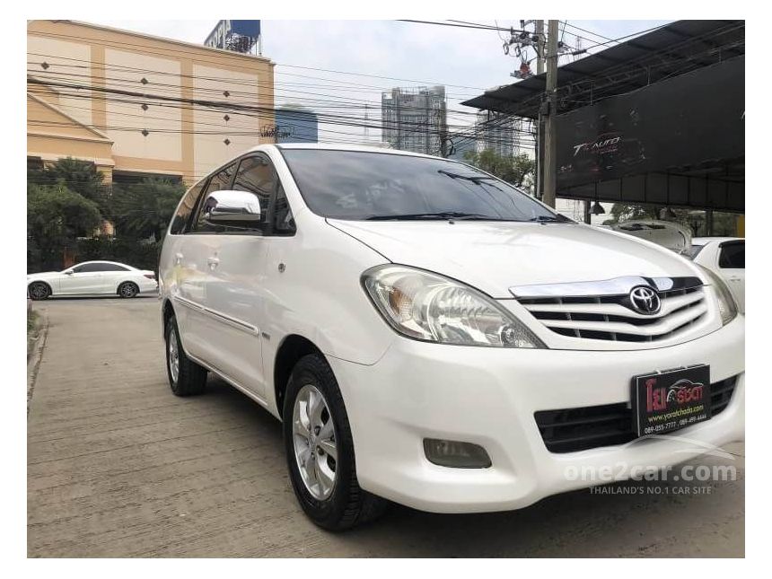 Toyota Innova 2011 (ปี 04-11) G 2.0 เกียร์อัตโนมัติ สีขาว | One2car.com ...