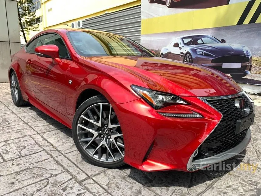 Recon 2017 LEXUS RC 200T F-SPORT COUPE, SUNROOF - Carlist.my