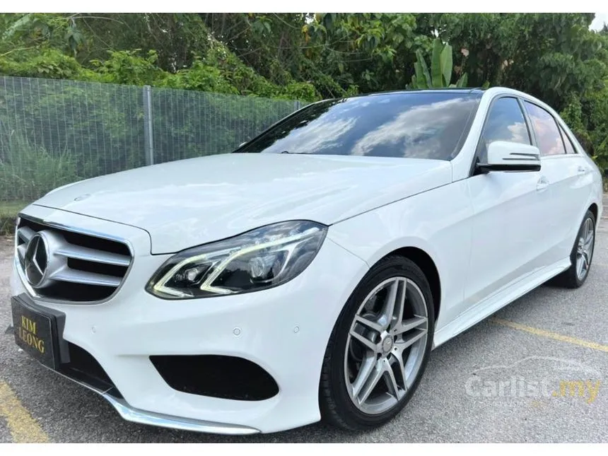 Used 2015 Mercedes-Benz E250 2.0 AMG SPORT/7 SPEED GEAR BOX/SUNROOF/KEYLESS PUSH START/HALF ...