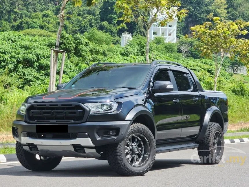 Used May 2021 FORD RANGER WILDTRAK 2.0 BI-TURBO (A) Green Turbo diesel ...