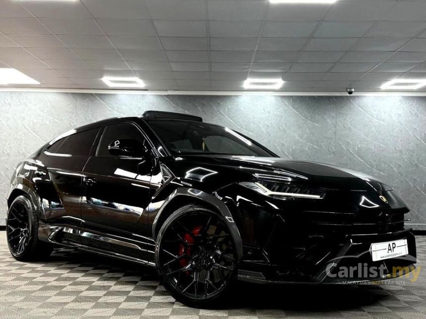 Recon 2023 Lamborghini Urus S Wide Urban Carbon Nero-Kit / Milltek ...