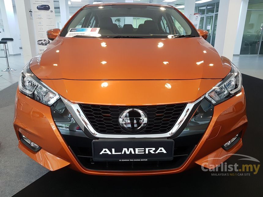 Nissan Almera 2021 VL 1.0 in Kuala Lumpur Automatic Sedan Orange for RM ...