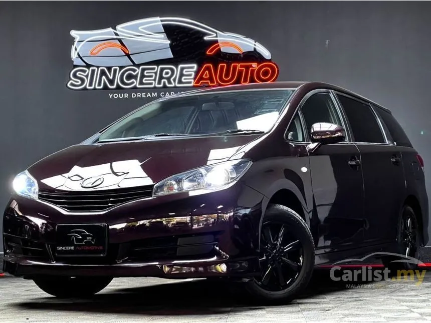 Used FACELIFT TOYOTA WISH 1.8, ORIGINAL TOYOTA SPORT RIM, UPGRADE 10 ...