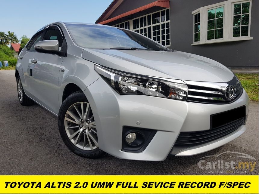 Toyota Corolla Altis 2016 V 2.0 in Kuala Lumpur Automatic Sedan Silver ...