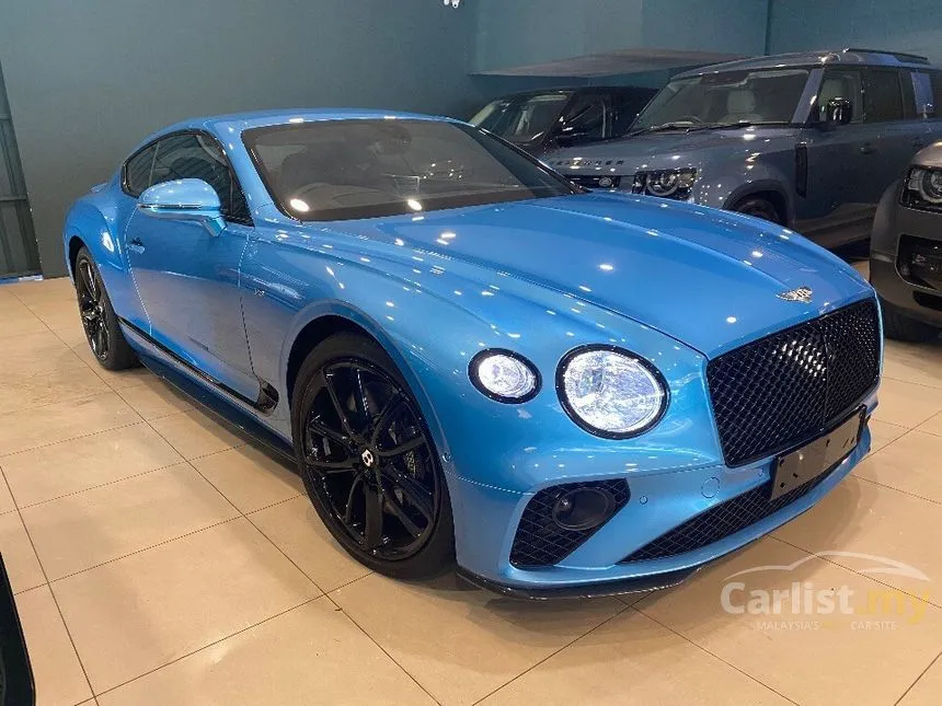 Recon 2021 Bentley Continental GT 4.0 V8 KingFisher Blue Coupe - Carlist.my
