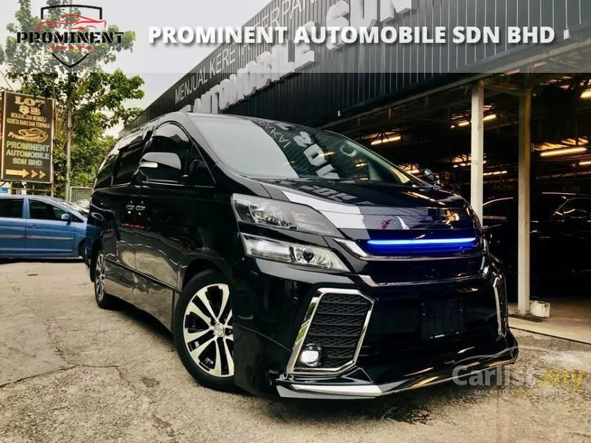 Used TOYOTA VELLFIRE 2.4 MODELLISTA WTY 2023 2011,CRYSTAL BLACK IN COLOUR, DVD PLAYERS,PUSH ...