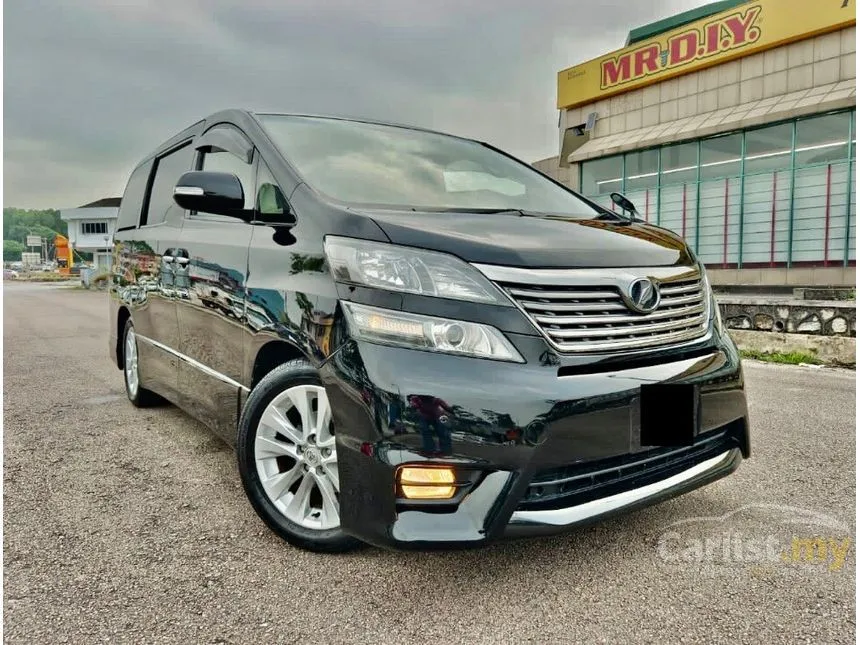 Used 2010 TOYOTA VELLFIRE Z MPV 2POWER WINDOW FREE WARRANTY - Carlist.my