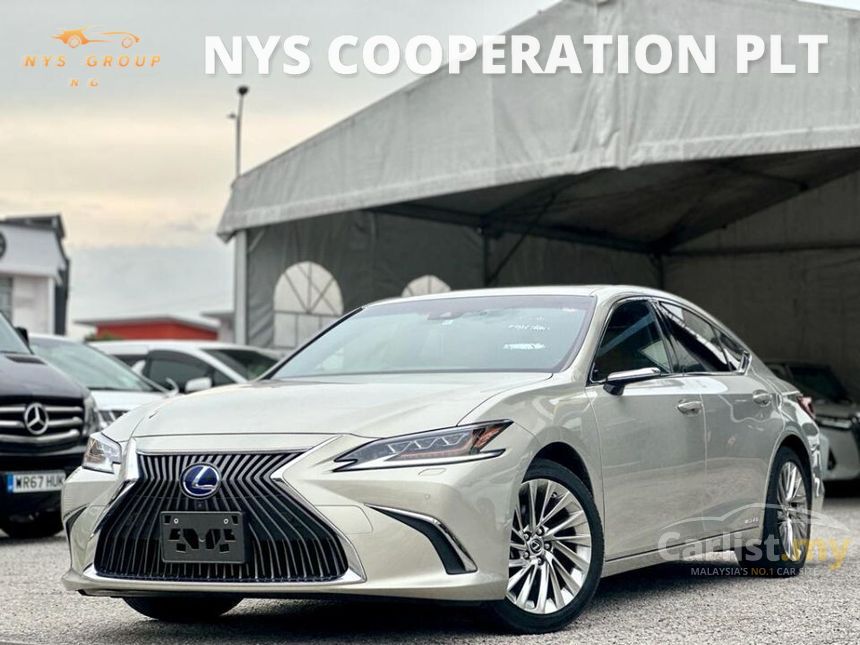 Recon 2021 Lexus ES300h 2.5 Hybrid Version L Sedan Unregistered Lane Keep Assist Blind Spot ...