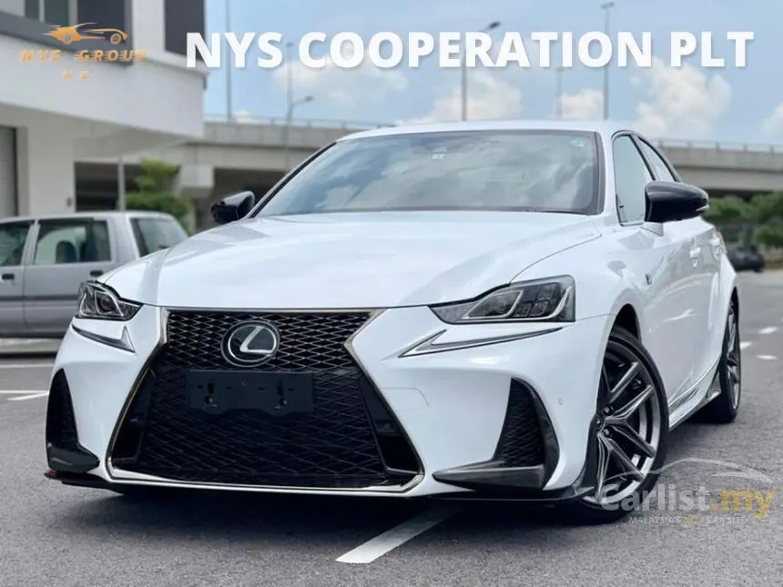 Recon 2019 Lexus IS300 2.0 F Sport Sedan Unregistered Paddle Shift F ...