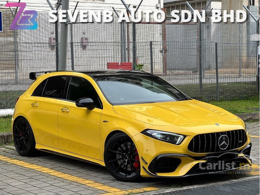 Used 2021 Mercedes-Benz A45s AMG 2.0 4MATIC+ Yellow Night Package Local ...