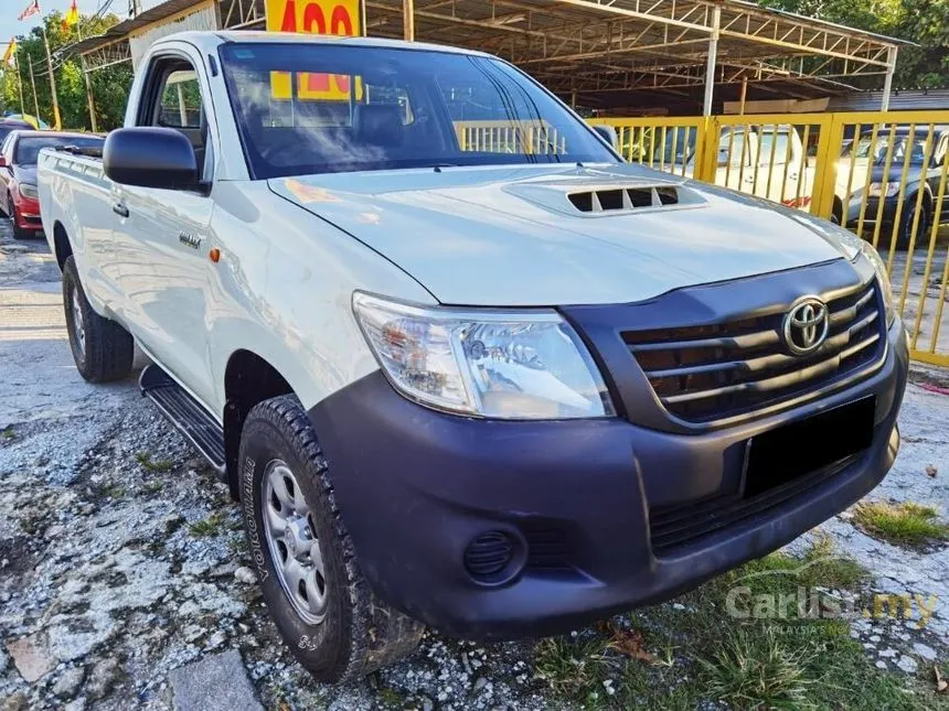 Used Toyota Hilux SINGLE CAB 2.5(M) G VNT TURBO INTERCOOLER 4X4 Pickup Truck - Carlist.my