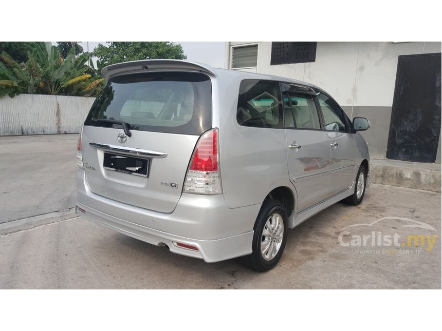 Toyota Innova 2011 G 2.0 in Kuala Lumpur Automatic MPV Bronze for RM ...