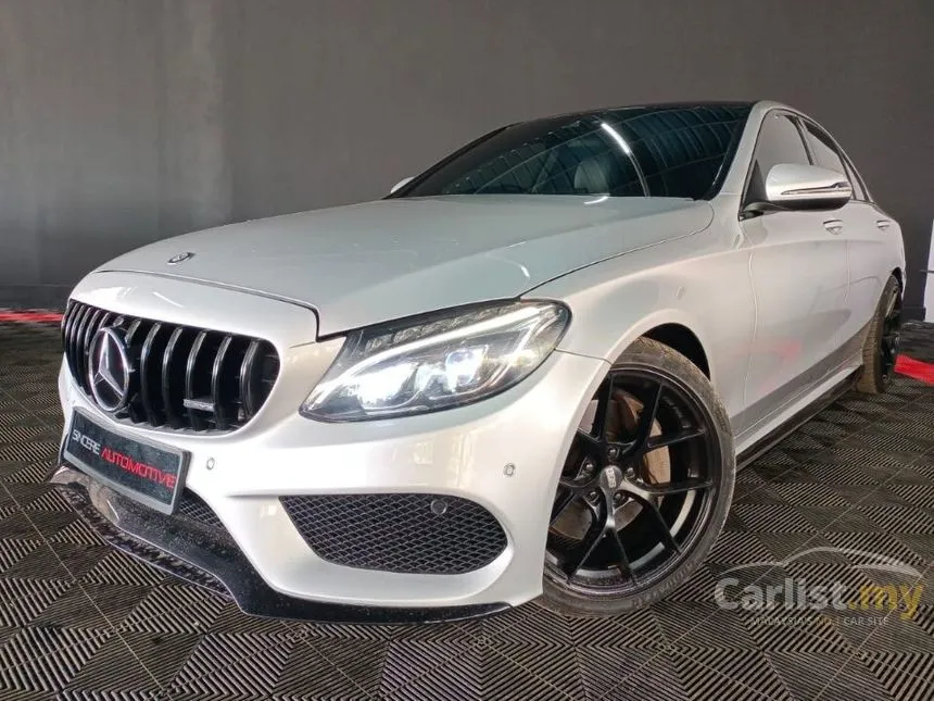 Used 2016 Mercedes-Benz C250 2.0 AMG Sedan BURMESTER SOUND SYSTEM ...