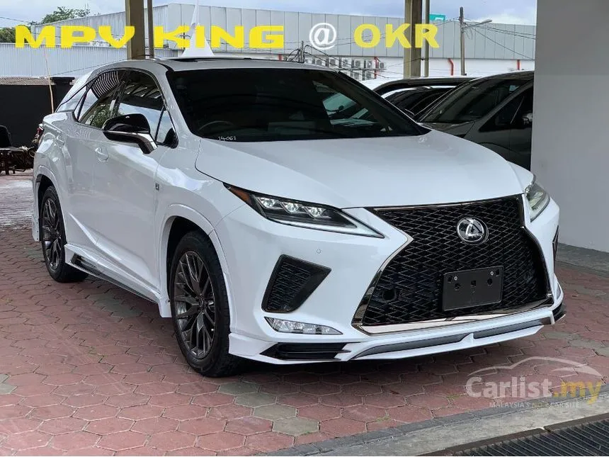 Recon READY STOCK 2021 Lexus RX300 2.0 F-SPORT TURBO TRD BODYKIT, MARK LEVINSON, SUNROOF, BLK ...