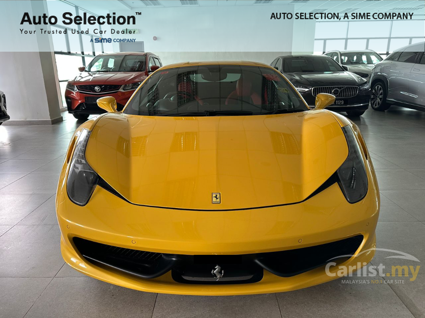 Used 2011 Ferrari 458 4.5 Italia Coupe - Sime Darby Auto Selection ...