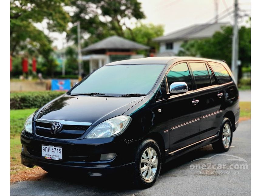 Toyota Innova 2007 V 2.0 in กรุงเทพและปริมณฑล Automatic Wagon สีดำ for ...