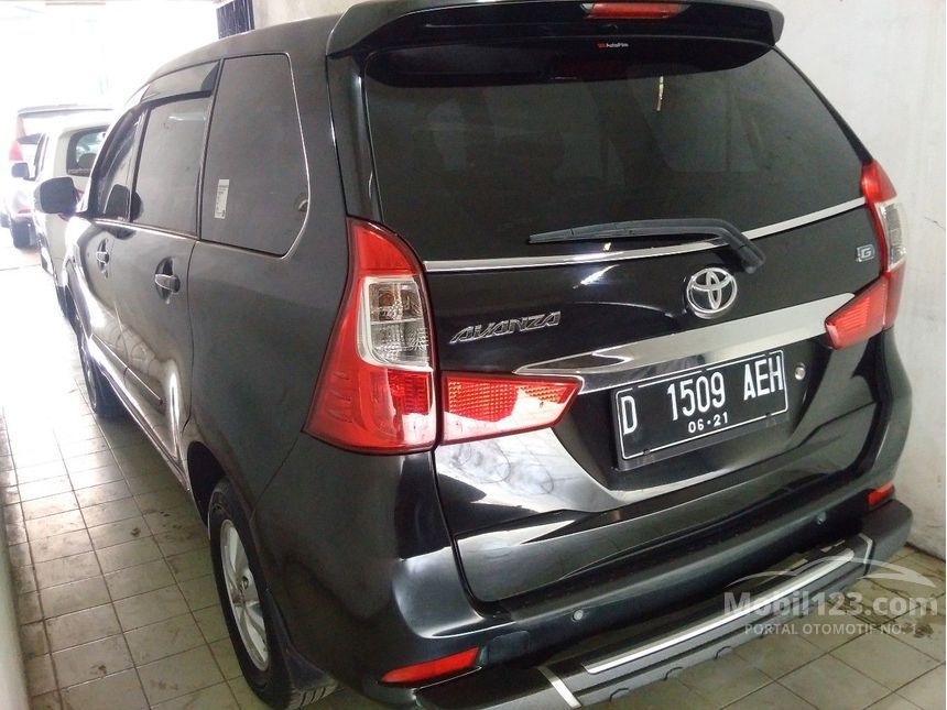 Jual Mobil Toyota Avanza 2016 G 1.3 di Jawa Barat Manual MPV Hitam Rp ...