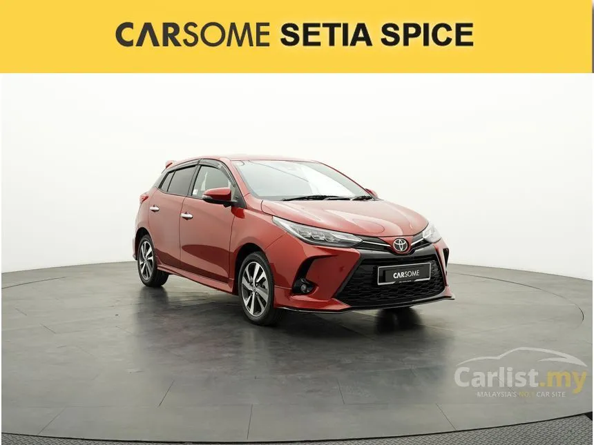 Used 2021 Toyota Yaris 1.5 Hatchback_No Hidden Fee - Carlist.my
