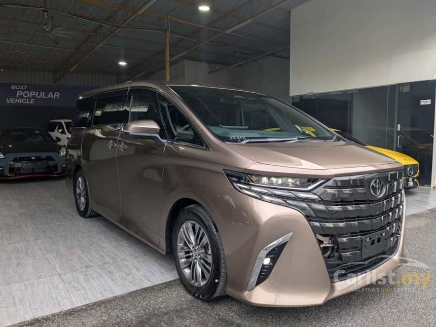 Recon 2024 Toyota Alphard 2.5 Z Bronze, Grade 5A, Mileage 18k, HUD, BSM ...