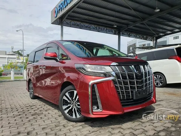 Used Toyota Alphard Red | Carlist.my