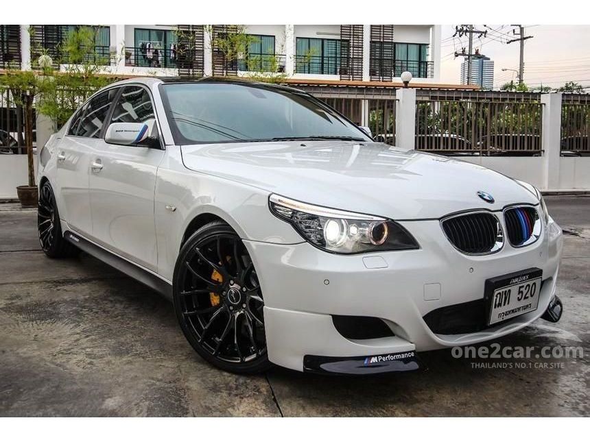 2009 BMW SERIES 5 - 2.0 520d (E60) เกียร์ไฟฟ้า วิ่ง 60,000 กิโล ไมล์แท้ ออก BMW THAILAND ชุดแต่ง ...