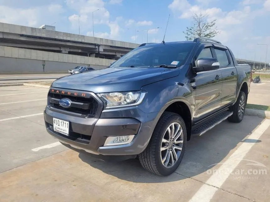 2016 Ford Ranger 2.2 DOUBLE CAB DOUBLE CAB (ปี 15-21) WildTrak Pickup มือสอง One2car