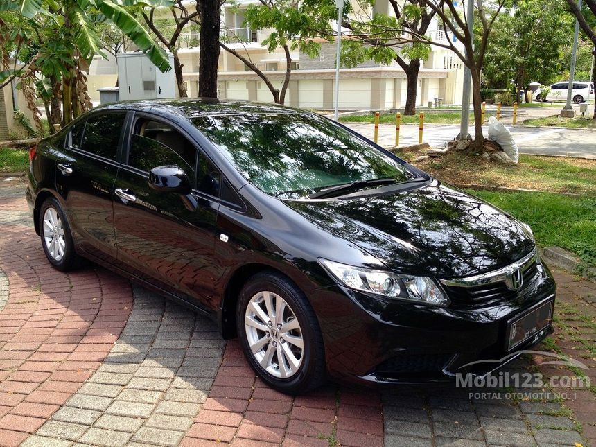 Jual Mobil Honda Civic 2013 1.8 di DKI Jakarta Automatic Sedan Hitam Rp ...