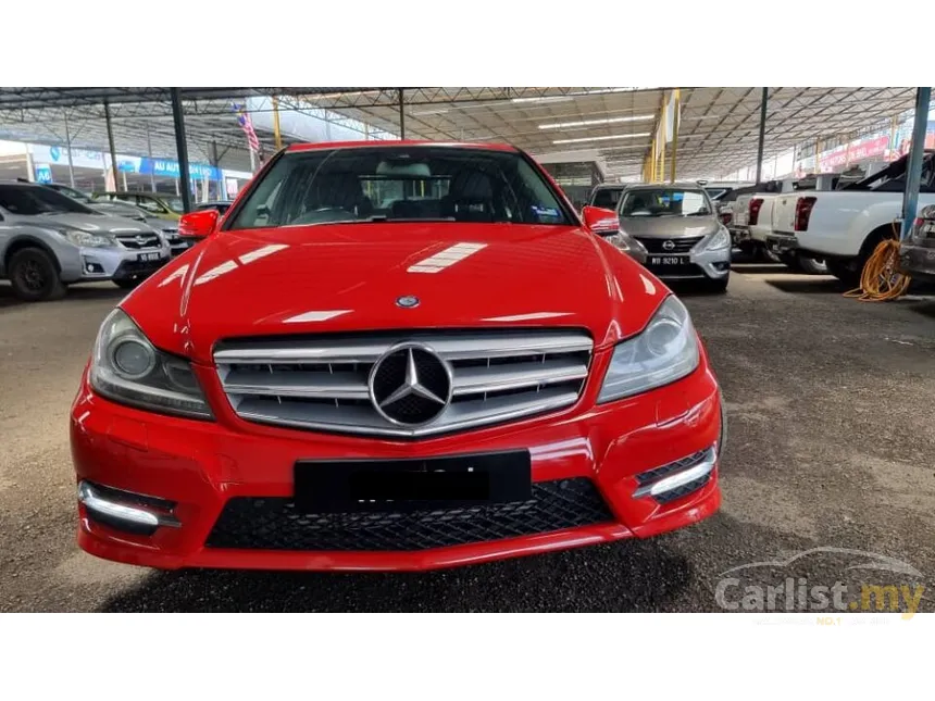Used 2013 Mercedes-Benz C200 CGI 1.8 Avantgarde Sedan, AMG body kit ...