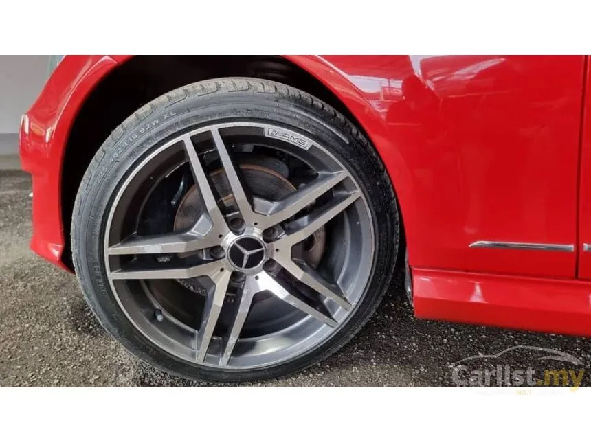 Used 2013 Mercedes-Benz C200 CGI 1.8 Avantgarde Sedan, AMG body kit ...